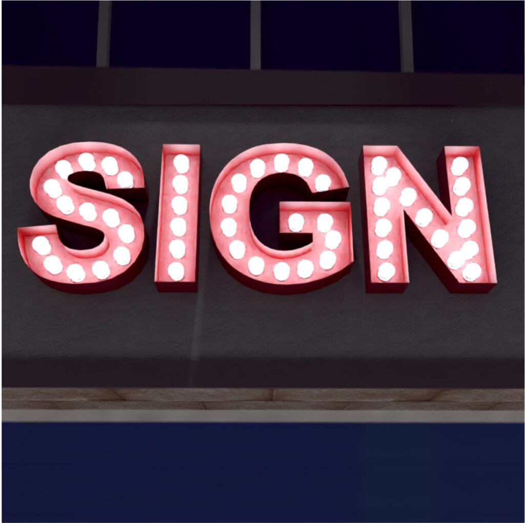 Home - Signage Details