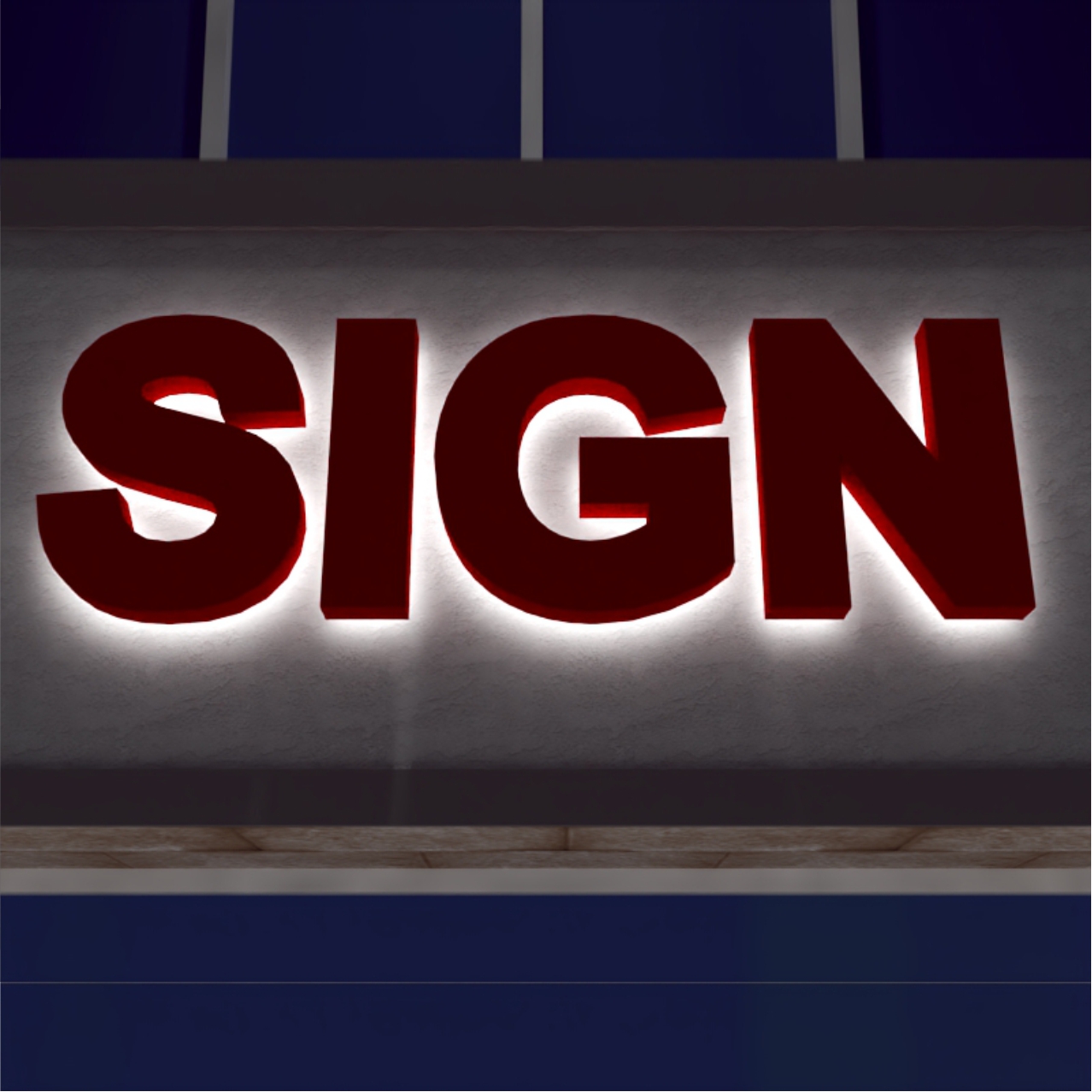 Shop – Signage Details